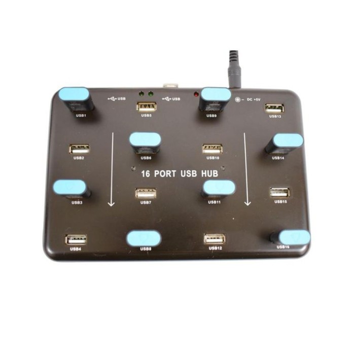 Station de recharge Hub 16 ports USB HTC Vive Tracker Station de recharge Hub 16 ports USB HTC Vive Tracker